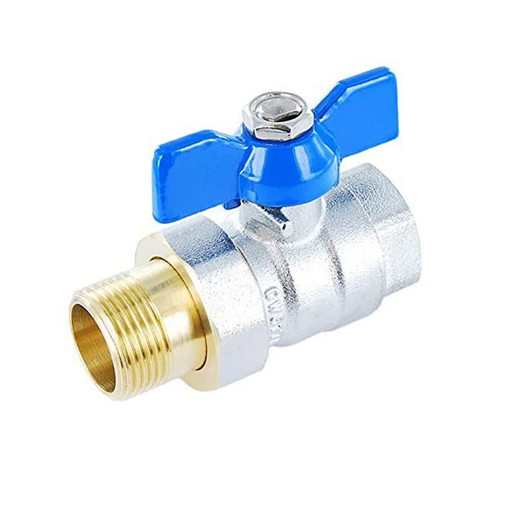 brass lockable ball valve , lock handle ball valve , 600 WOG Locking ...